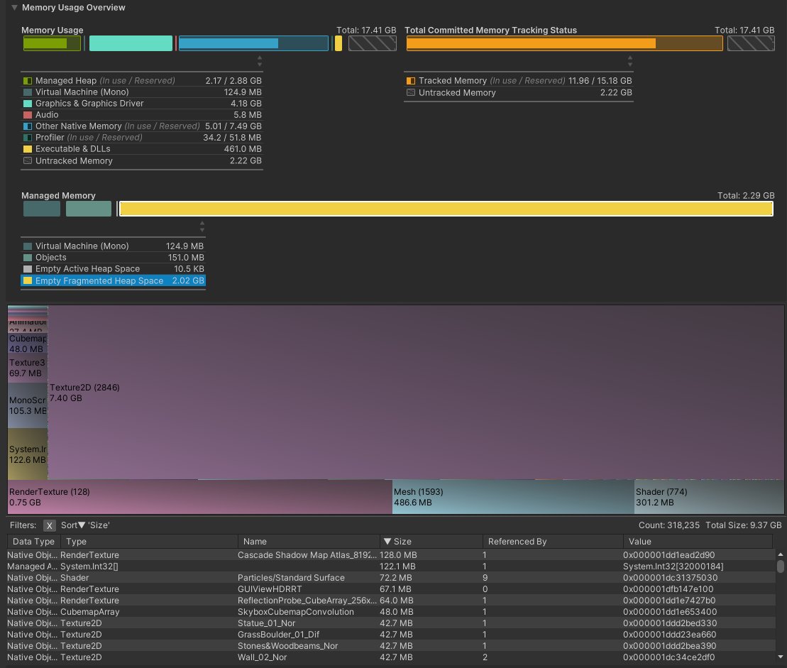 Editor use too much memory resource. - Unity Engine - Unity Discussions