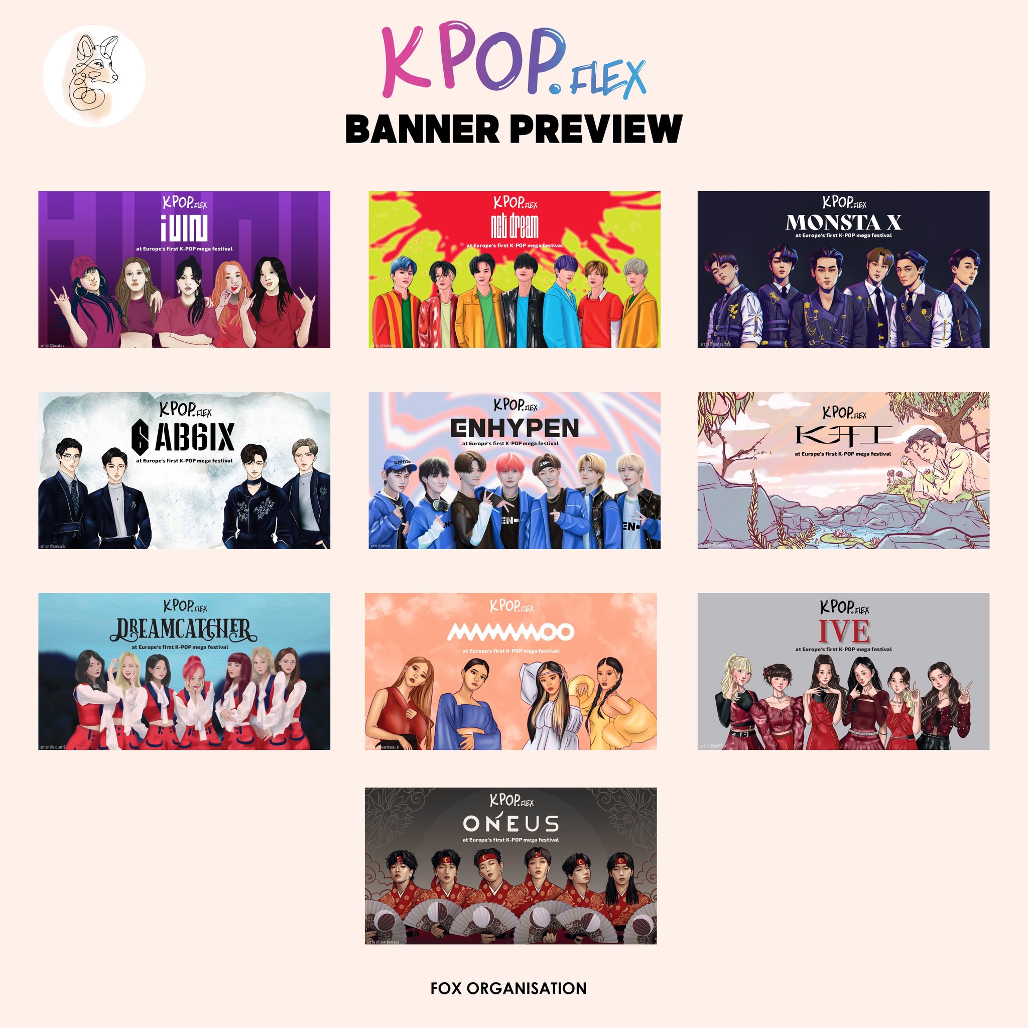 Kpop Banners