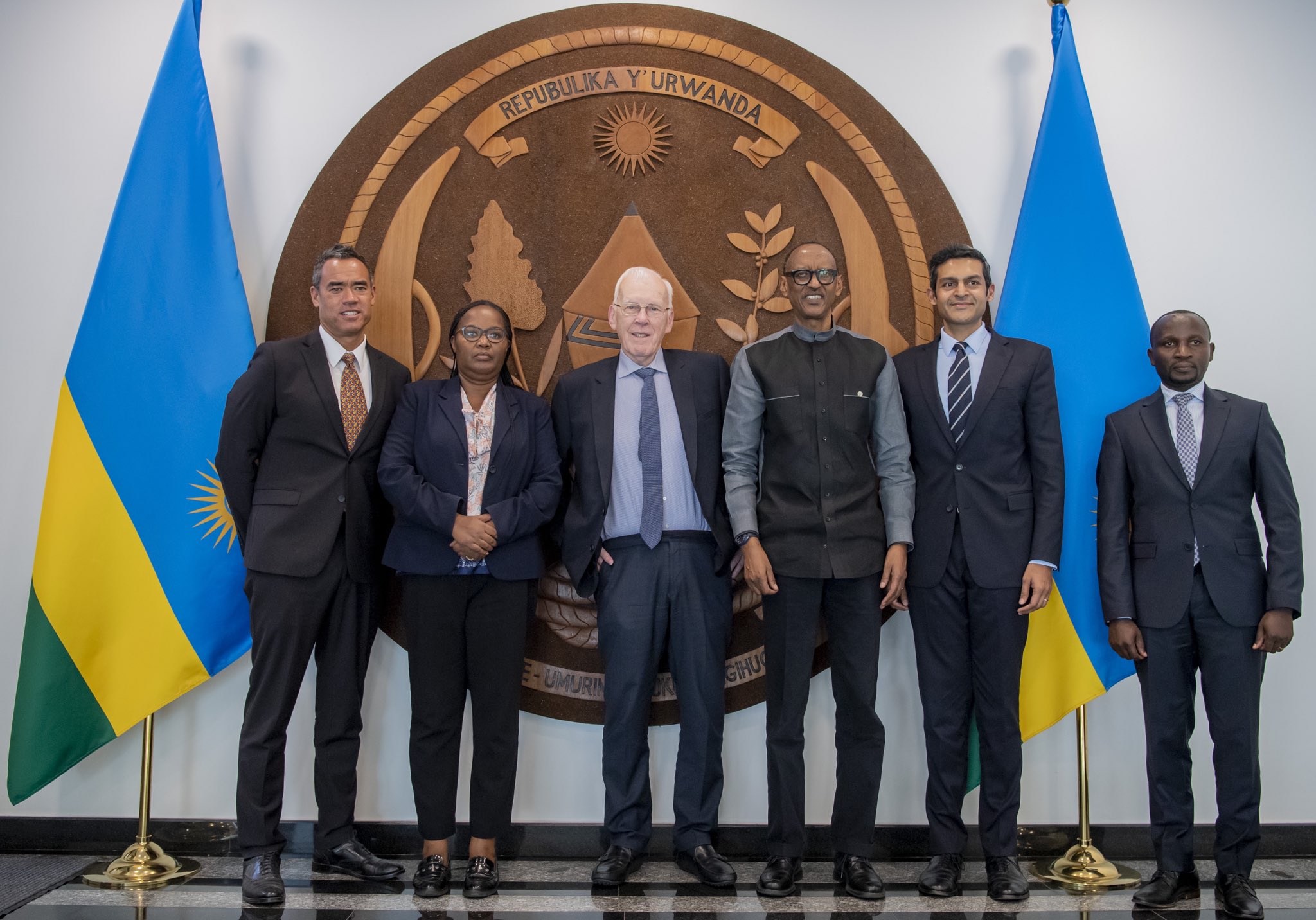 Presidency | Rwanda on Twitter: "President Kagame received Sir Ian Wood, Chairman of @TWF ...
