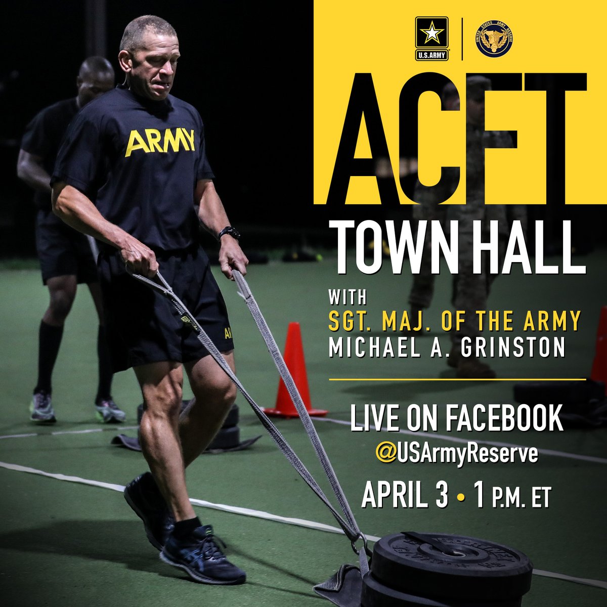 US Army CIMT and SMA Grinston will host an ACFT Townhall this Sunday, 4 ...