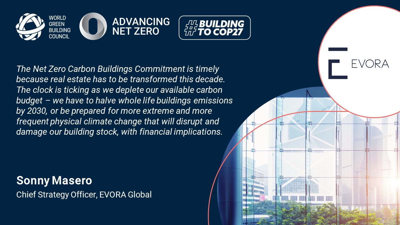 EVORA Global on Twitter: "We are proud to say that EVORA is now a signatory to The @WorldGBC's # ...