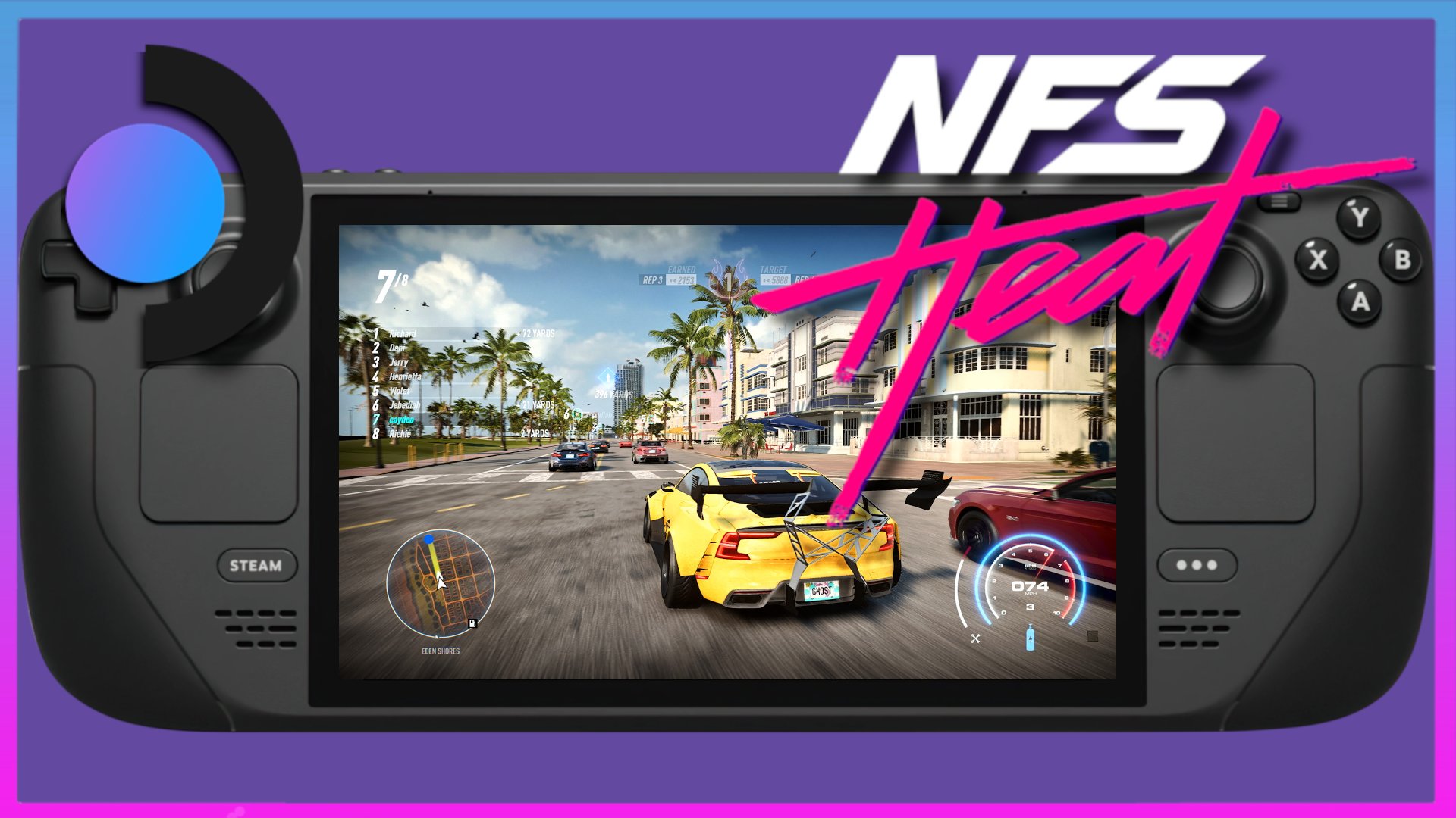 Steam Deck Gaming On Twitter Need For Speed Heat Gameplay On Steam