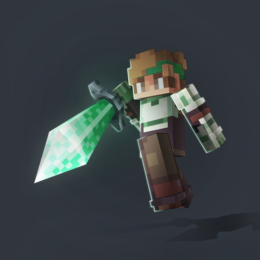 Minecraft Emerald Sword