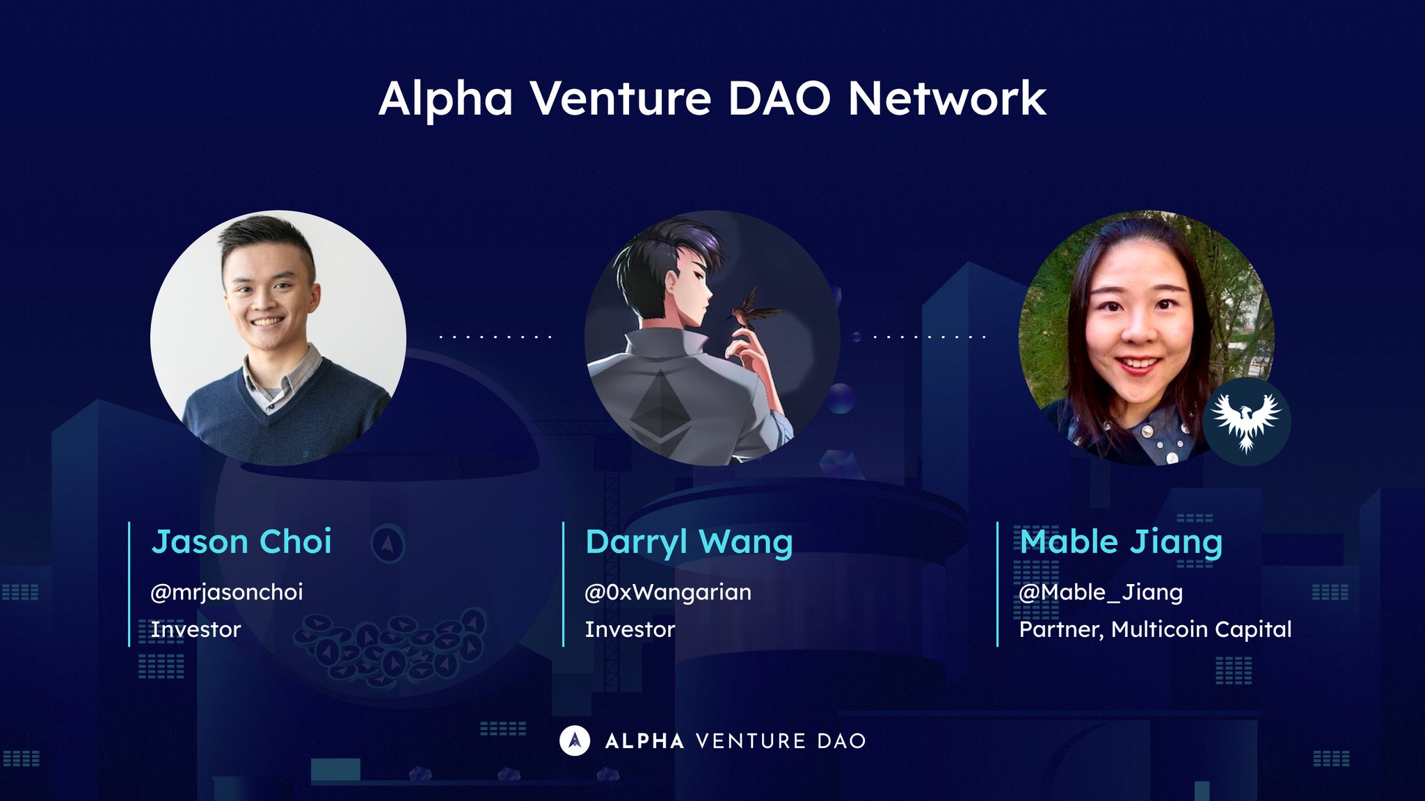 Alpha Venture DAO (Previously Alpha Finance Lab) on Twitter: " Meet some of the #Web3 industry ...