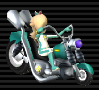 Princess Peach Mario Kart Wii Bike