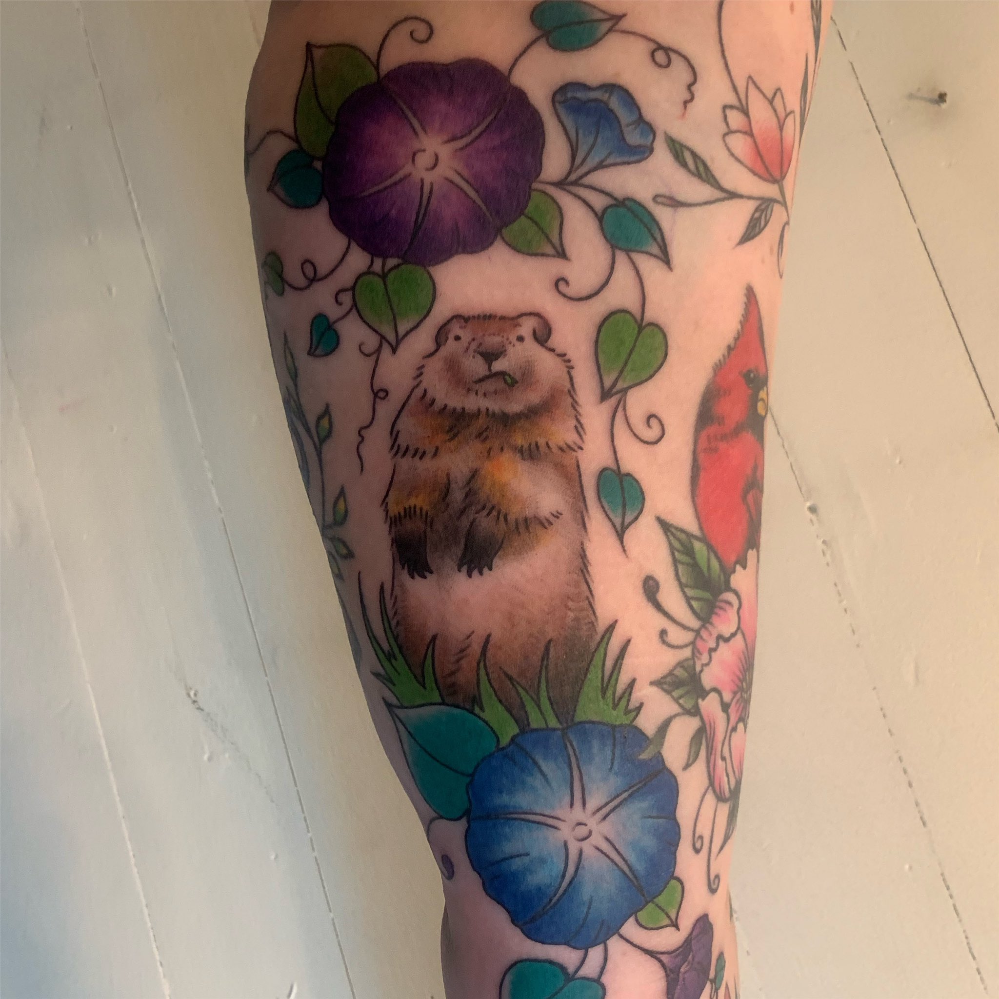 Groundhog tattoo - Bronctattooaus.com