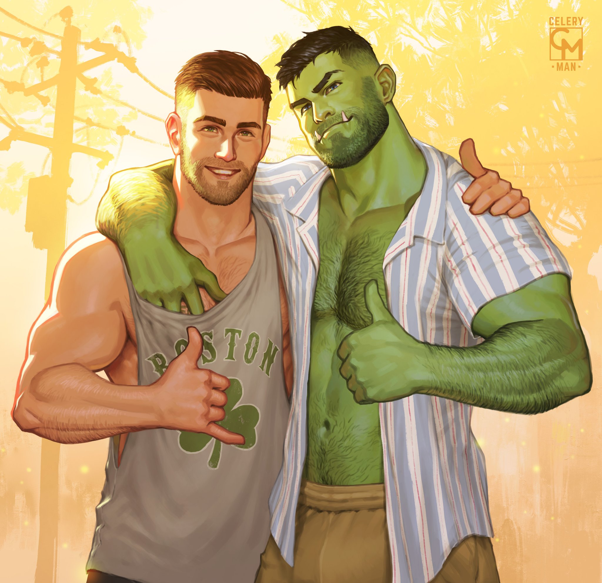 Celery Man🥬 on Twitter: "the original version from a while back. who wore that green better ...