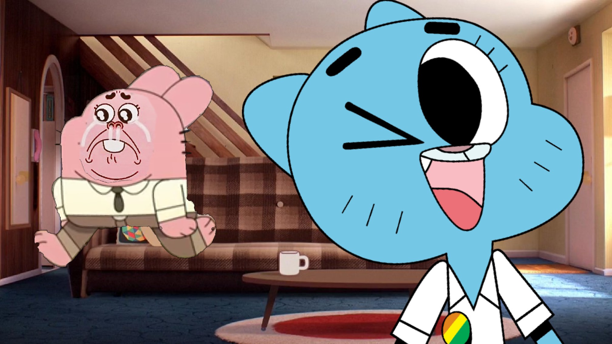 The Amazing World Of Gumball Richard And Nicole