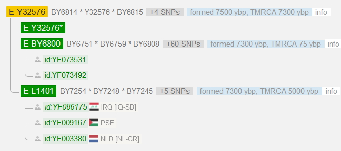 نتائج افتحاص مومياءات مصرية من 3000 سنة مضت من متحف بوشكين بموسكو العينة رقم 1290 سلالتها ...
