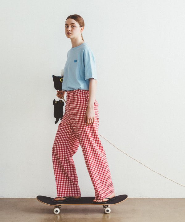 20周年の中川翔子🪐 on Twitter: "mmts 新作 ️ギンガムチェックパンツ 春に活躍！ 赤、ブルー、ブラックがあるよ https://t.co/Cc3bu8xIfZ https ...
