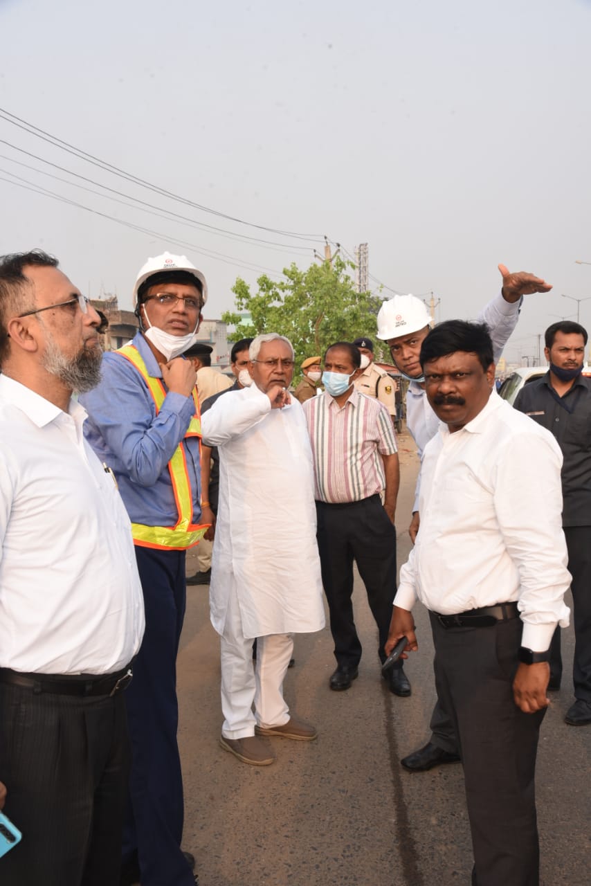 IPRD Bihar on Twitter: "पटना मेट्रो की प्रगति का स्थल निरीक्षण करते हुए माननीय मुख्यमंत्री ...