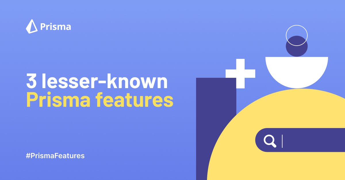 Prisma (@prisma) / Twitter