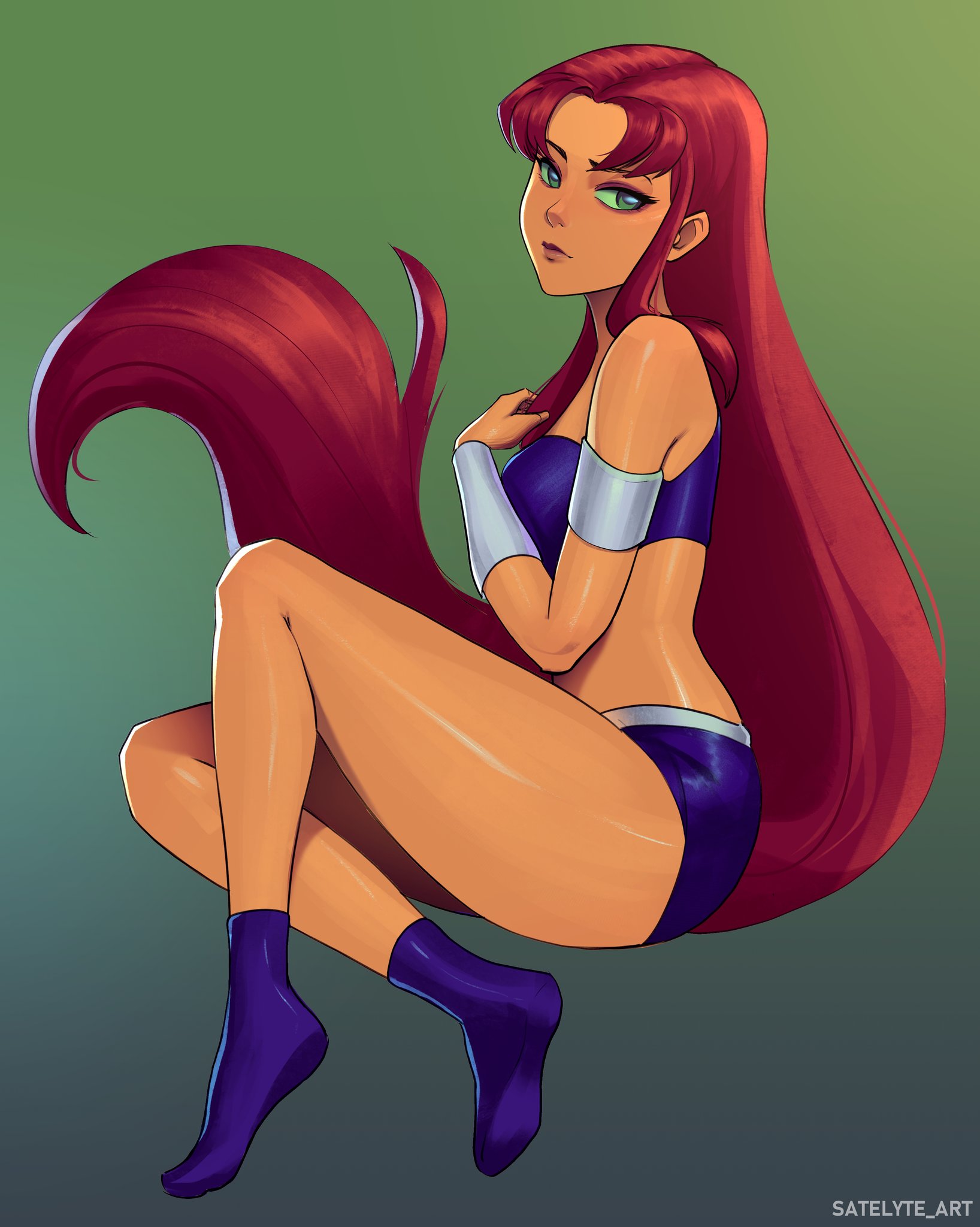 Animated Starfire Hot