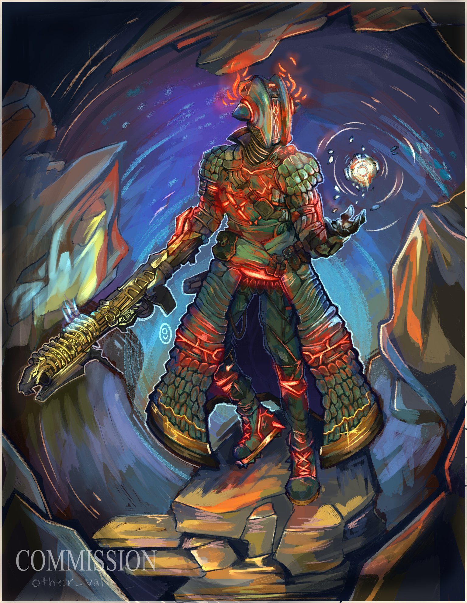 Val -comms open (waitlist)!- on Twitter: "super fun destiny 2 commission for @Michael74517795 ...
