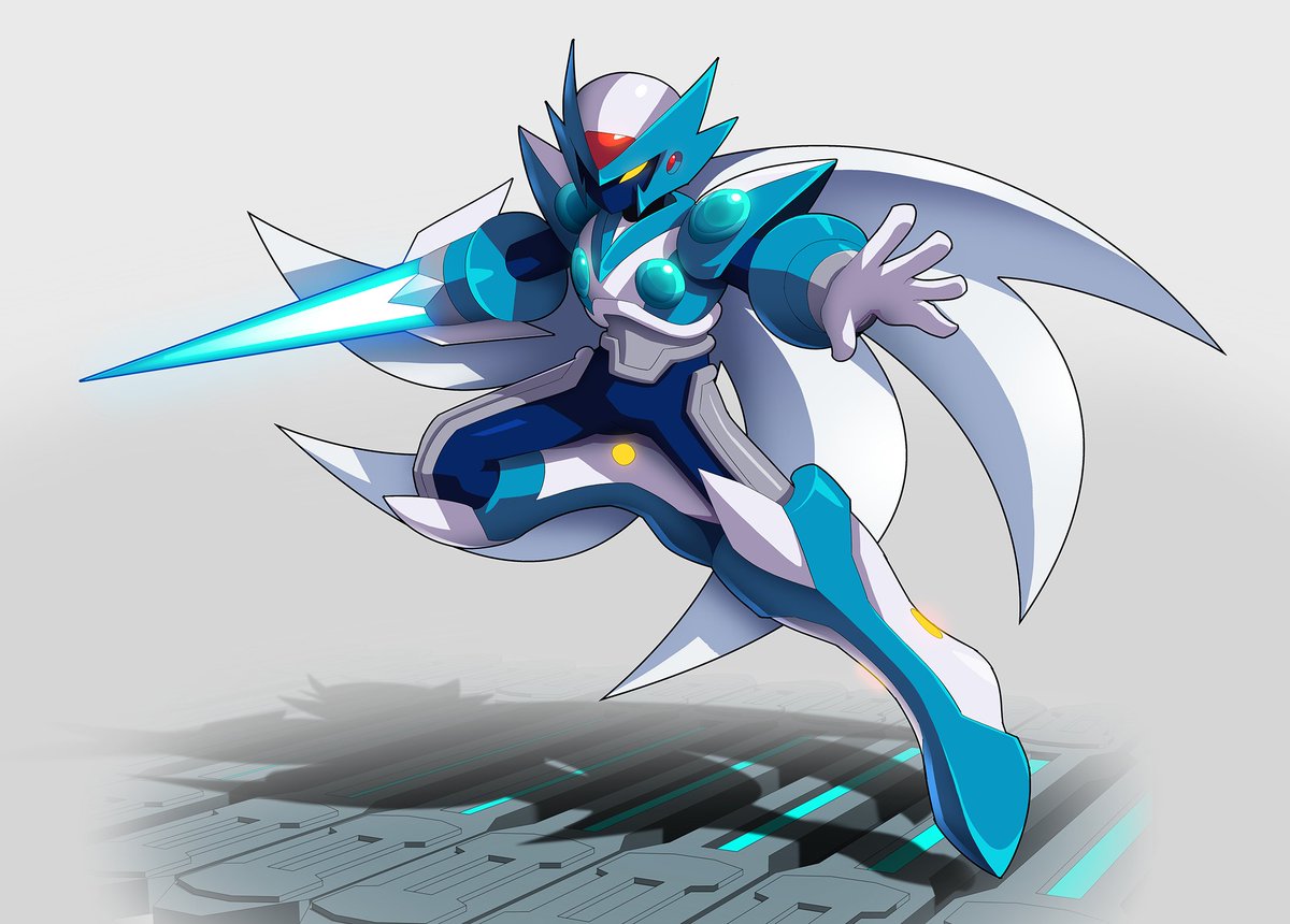 「ViA.EXE ViA from X Dive but in Battle 」|ultimatemaverickxのイラスト