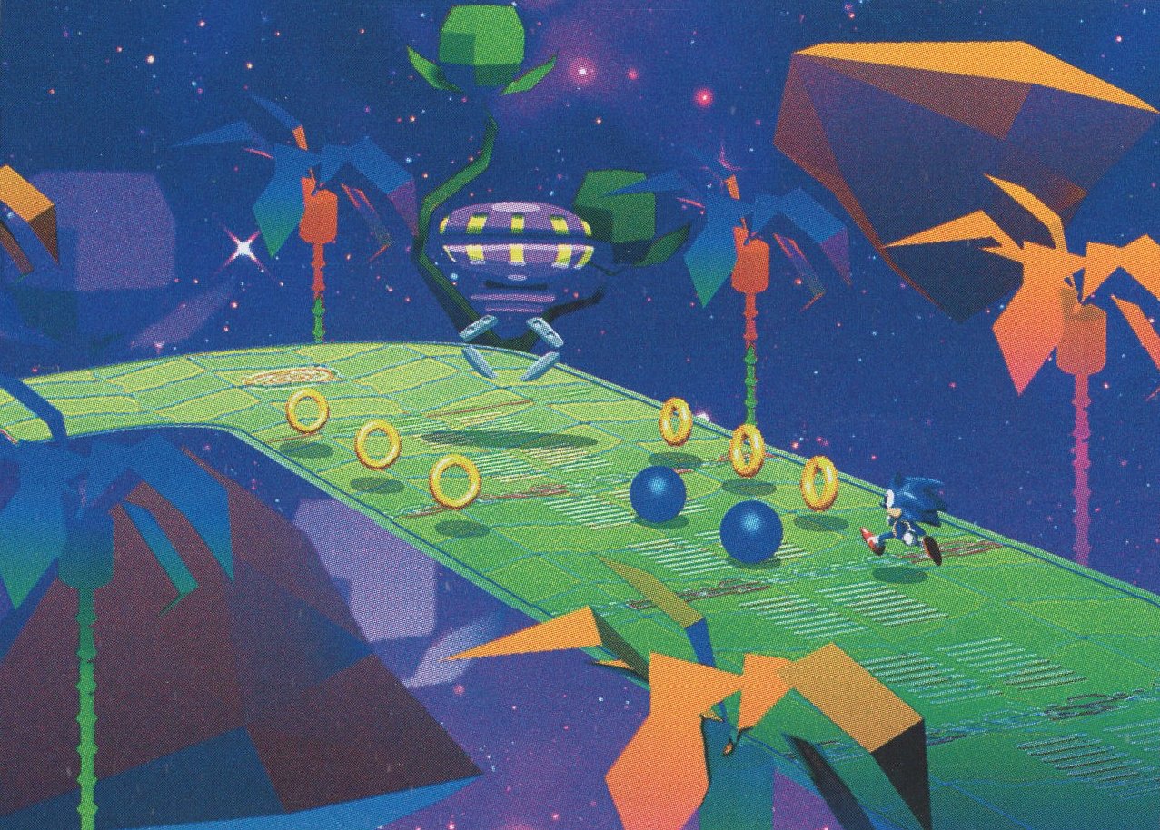 Sonic Level Concept Art