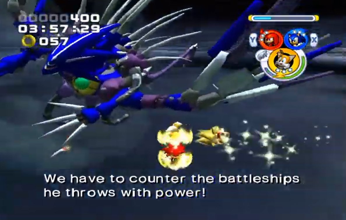 Sonic Heroes Metal Overlord