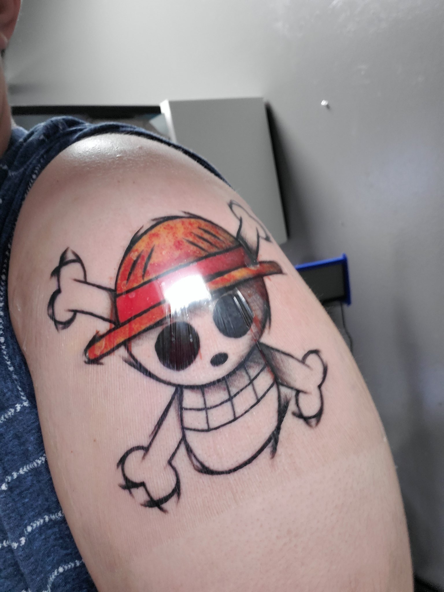 One Piece Luffy Tattoo