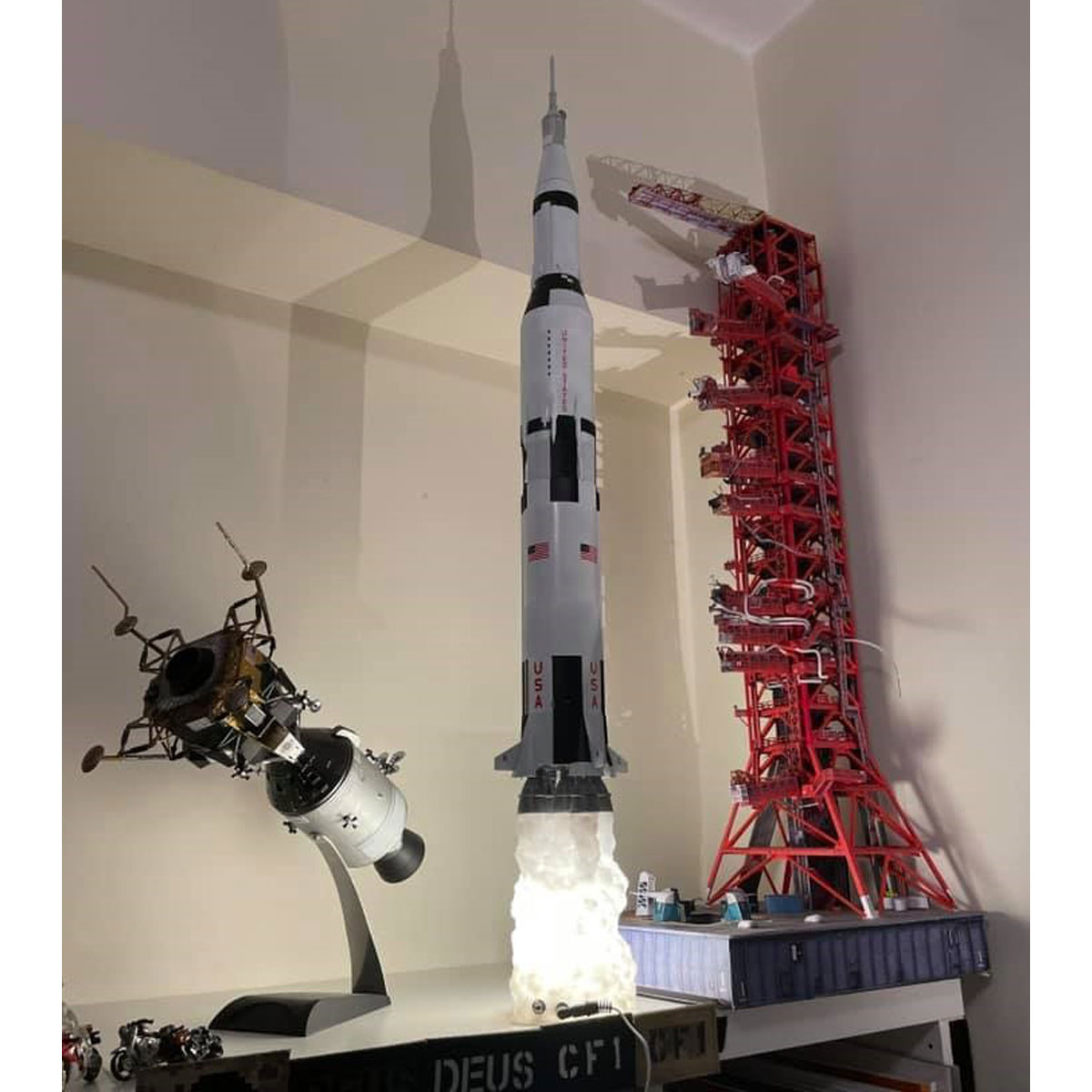 Apollo 11 Rocket Model