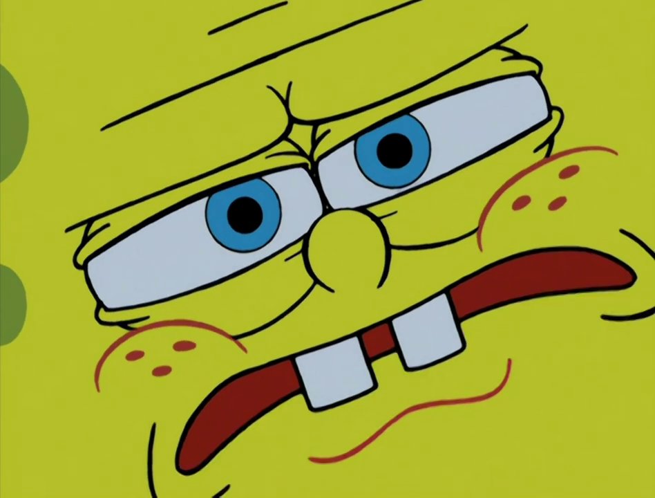 Spongebob Crying Happy Face