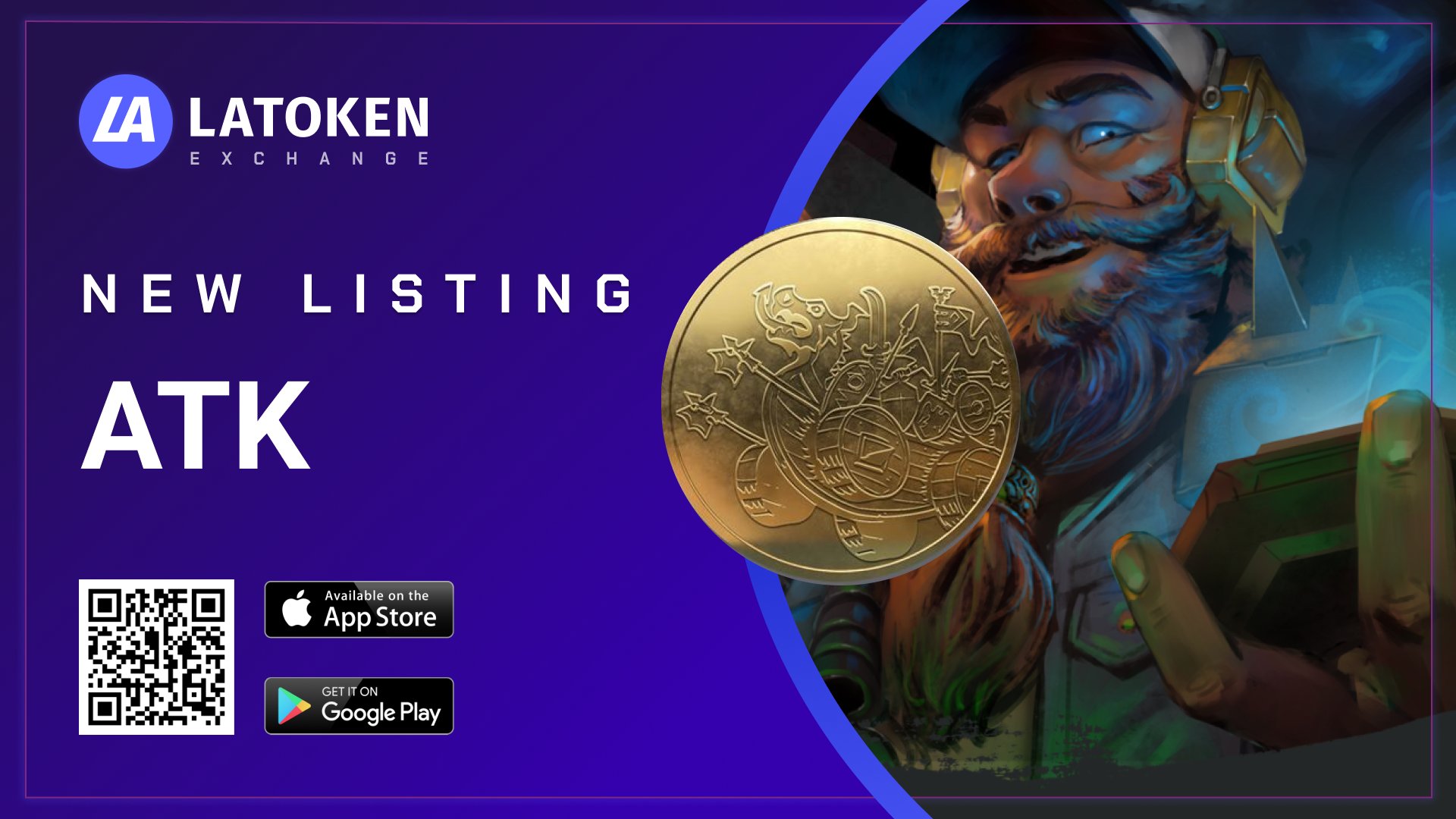 LATOKEN on Twitter: "We've listed $ATK @theattackwagon is a blockchain game studio creating ...