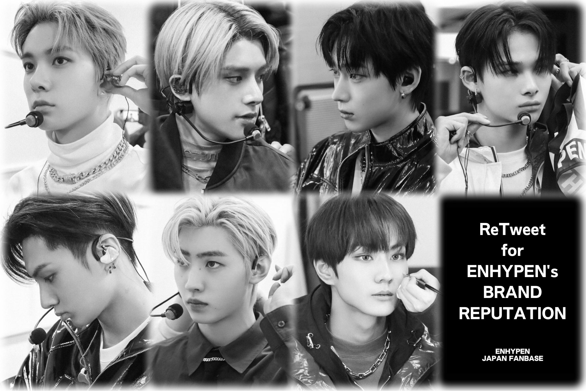 ENHYPEN JAPAN FANBASE on Twitter: "˗ˏ︎ 📈 Ⓔ︎Ⓑ︎Ⓡ︎ 🌸ˎ˗ このツイートをRTして #ENHYPEN のブランド力Ŭ̈P̆̈⤴︎･.｡* タグ🏷⸒⸒ ...