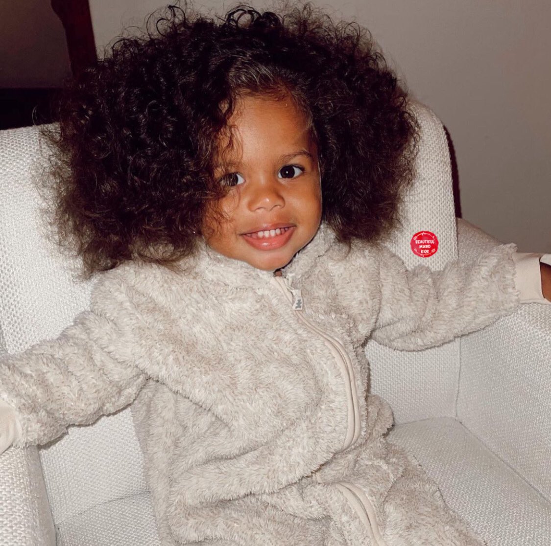 Cute Babies With Dimples And Curly Hair