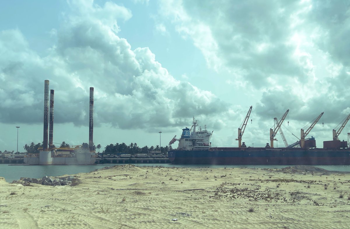 Arrival of the HMIC, Alh. Lai Mohammed to Ibeju Lekki ahead of his ...