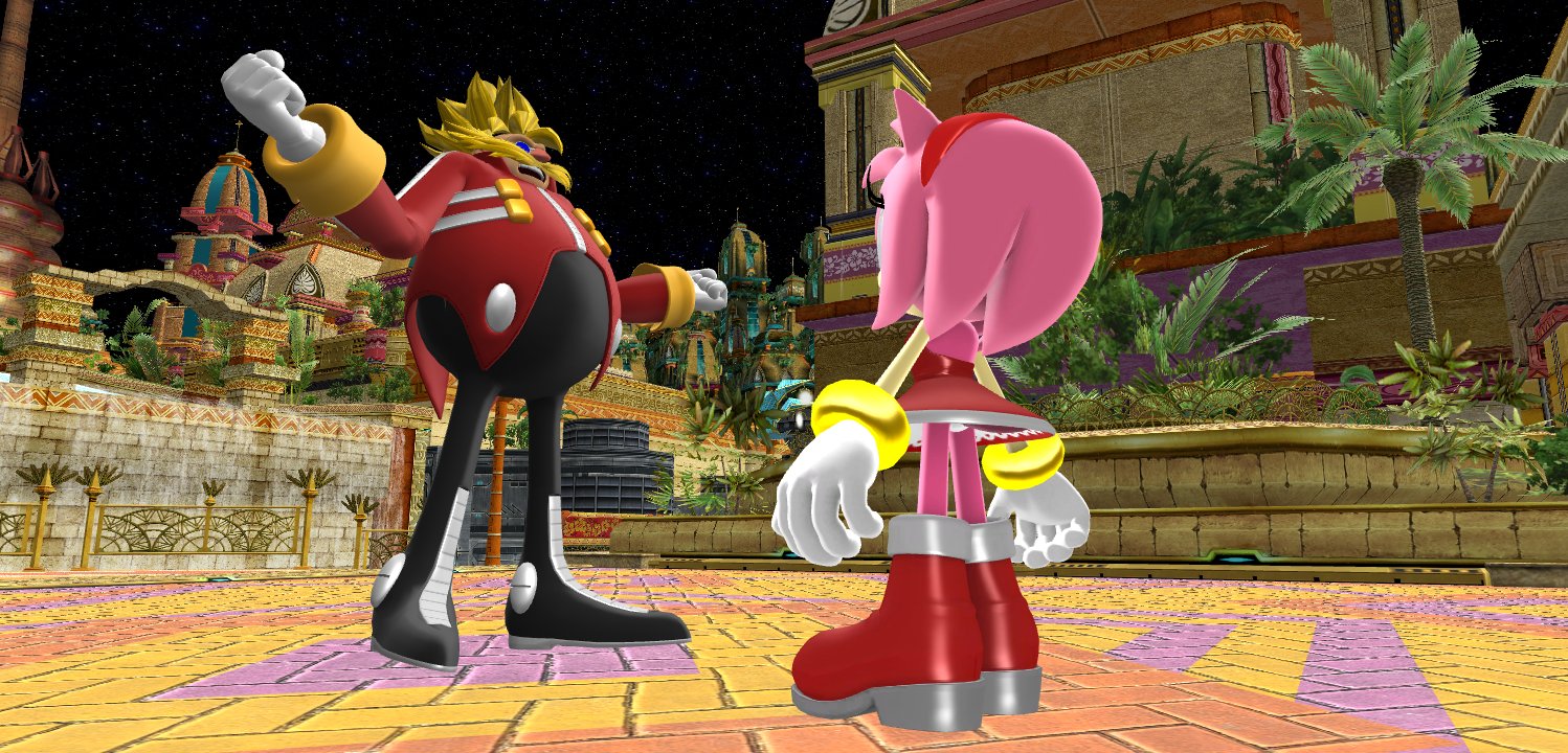 Mmd X Sonic Amy SEGA Enthüllt Beim Vierten Jährlichen Sonic Central