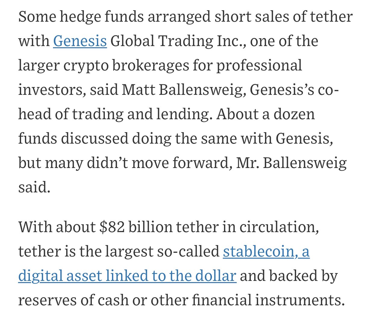 Bitfinex’ed 🔥 Κασσάνδρα 🏺 on Twitter: "🚨🚨Attention Tether short sellers. 🚨🚨 This is dumb. You ...