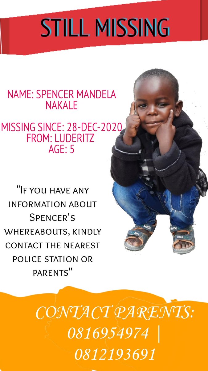 Missing Child Poster Template