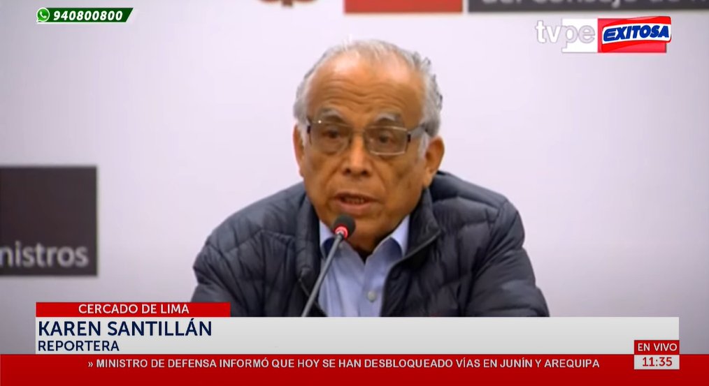 Exitosa Noticias On Twitter 🔴🔵 Ahora Aníbal Torres Estamos