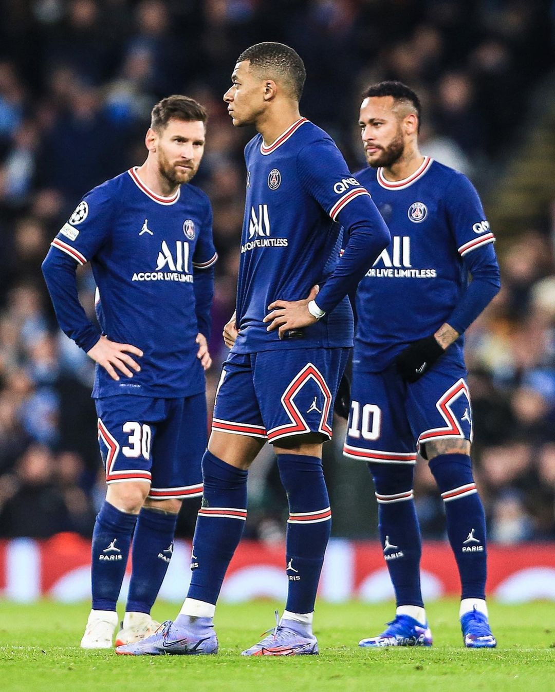 433 on Twitter: "For the first time, Messi, Mbappe and Neymar have ALL scored for PSG in the ...