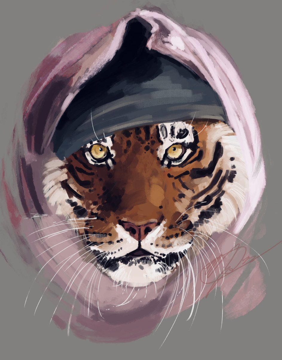 「Speed painting inspired by a photo I saw」|Summer Tabby 🌳🌻のイラスト