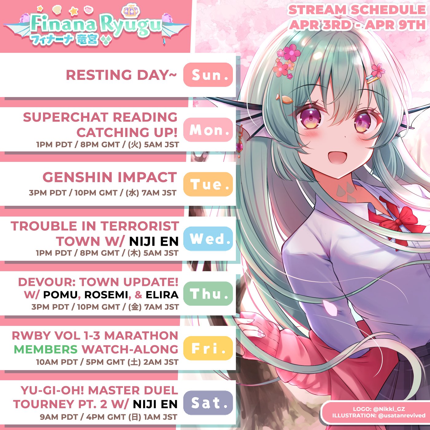 Finana Ryugu 🐠 NIJISANJI EN (@FinanaRyugu) / Twitter