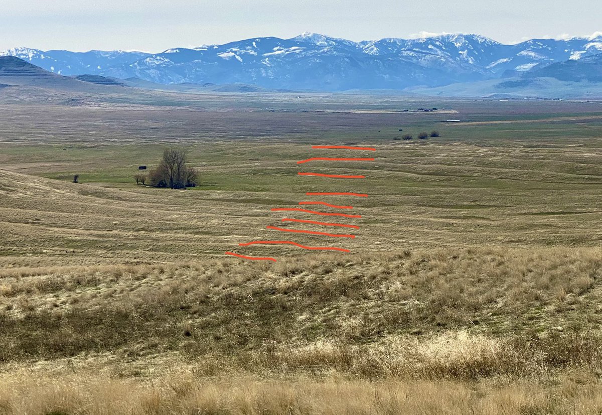 Glacial Lake Missoula Ripples