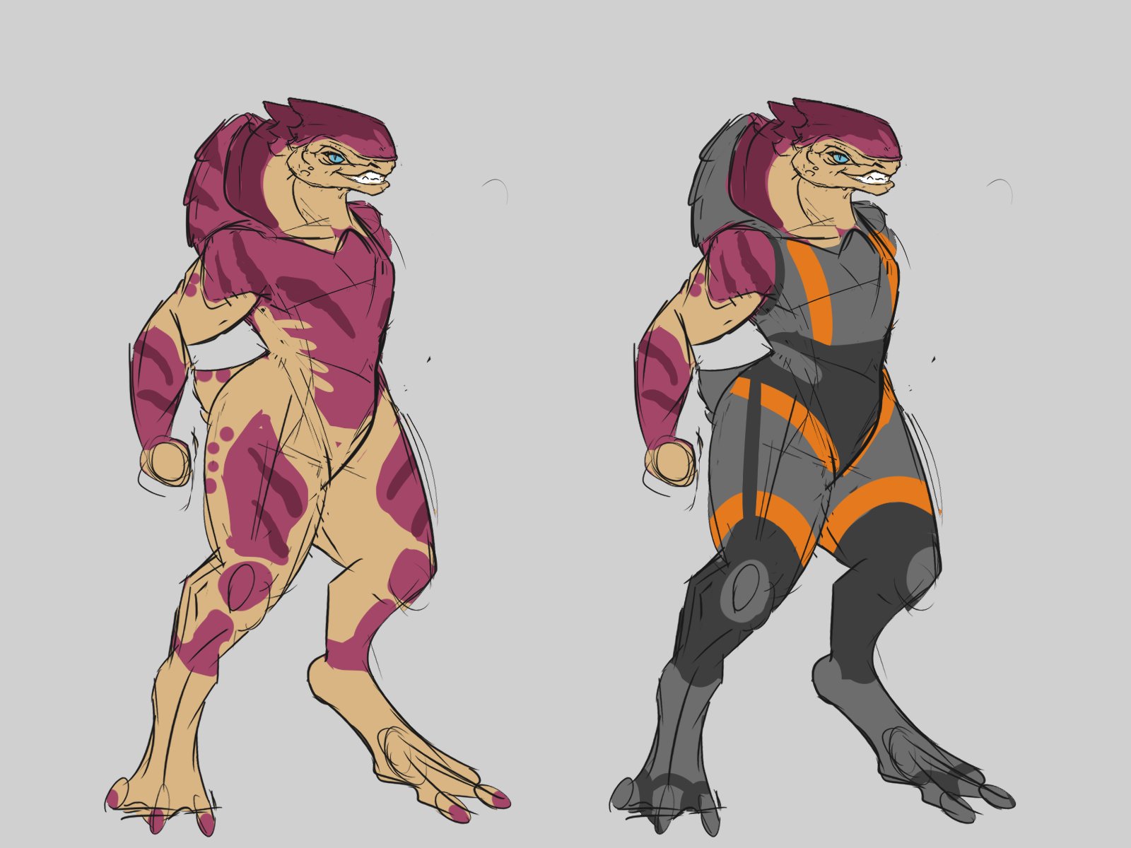 Krogan Without Armor