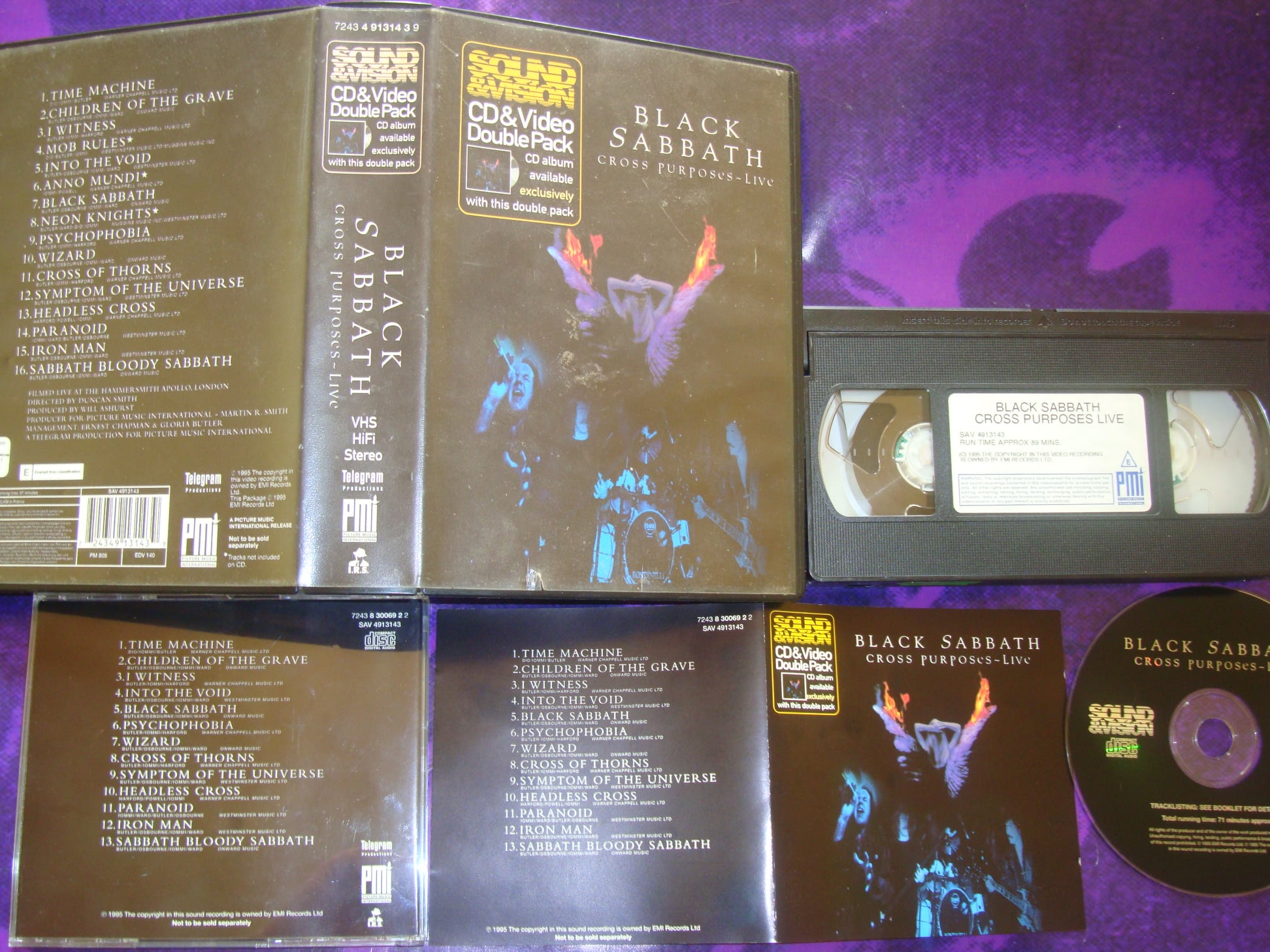 Black Sabbath Cross Purposes Live