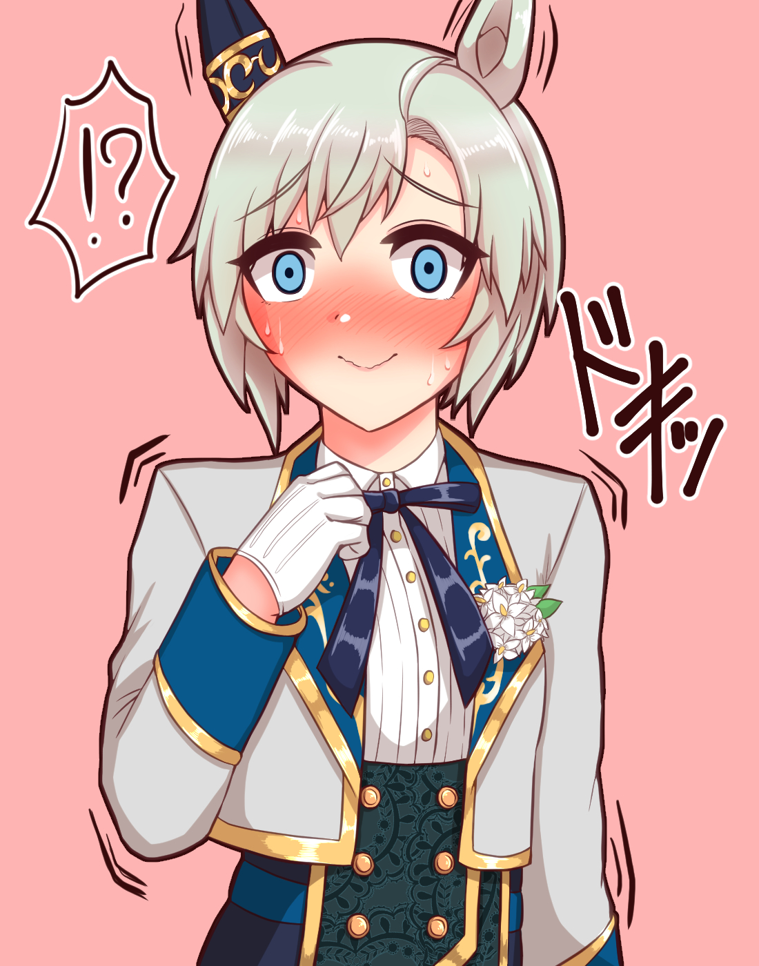 Takku On Twitter 問:次の新衣装セイちゃんを見て、何を言われた時のリアクションかを答えよ。 ※相手は担当トレーナーとする