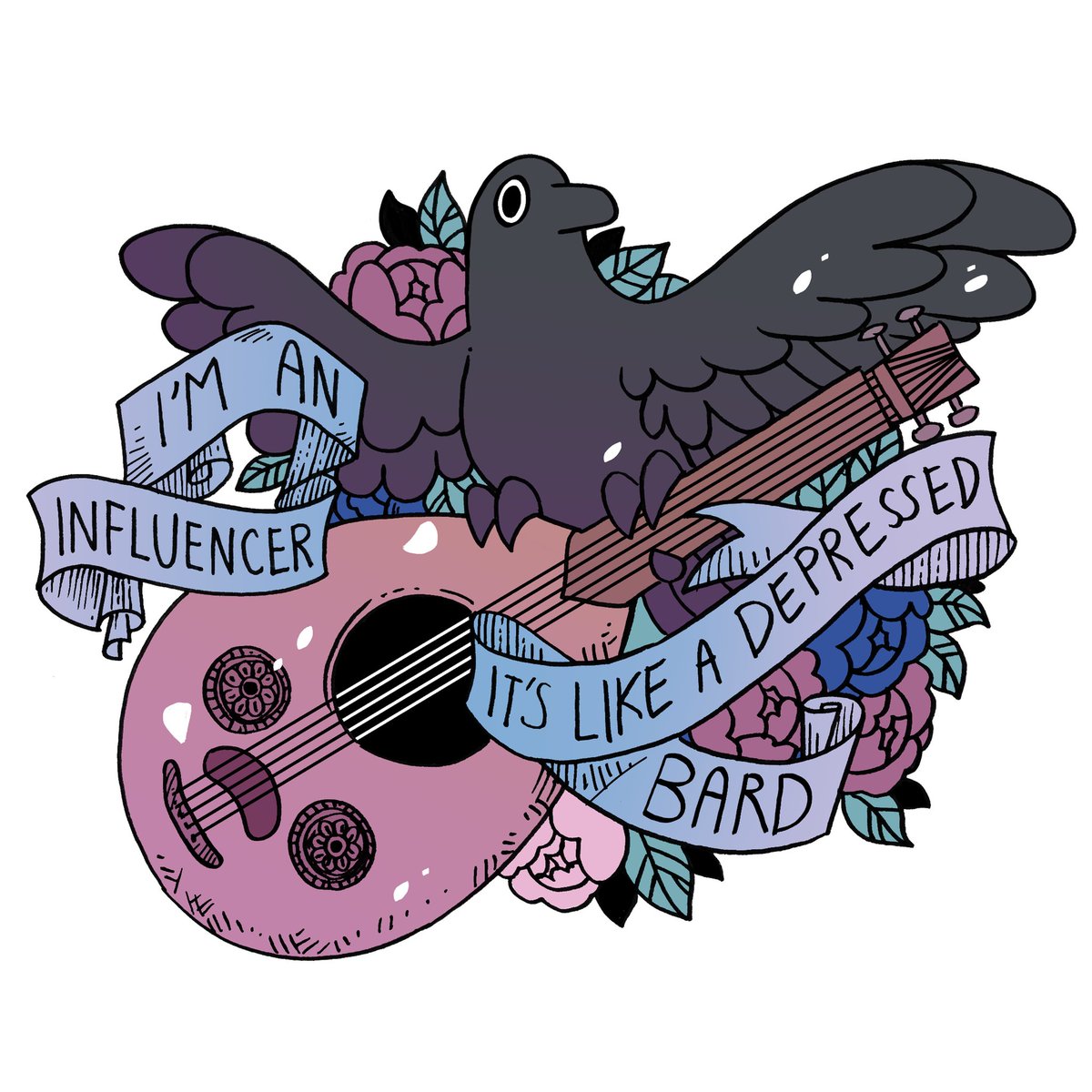 「Please check out Crow Time on Webtoons and my webcomic Names」Isa ...