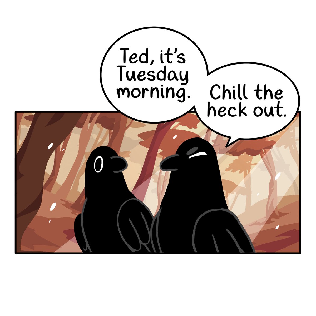 「Please check out Crow Time on Webtoons and my webcomic Names」Isa ...