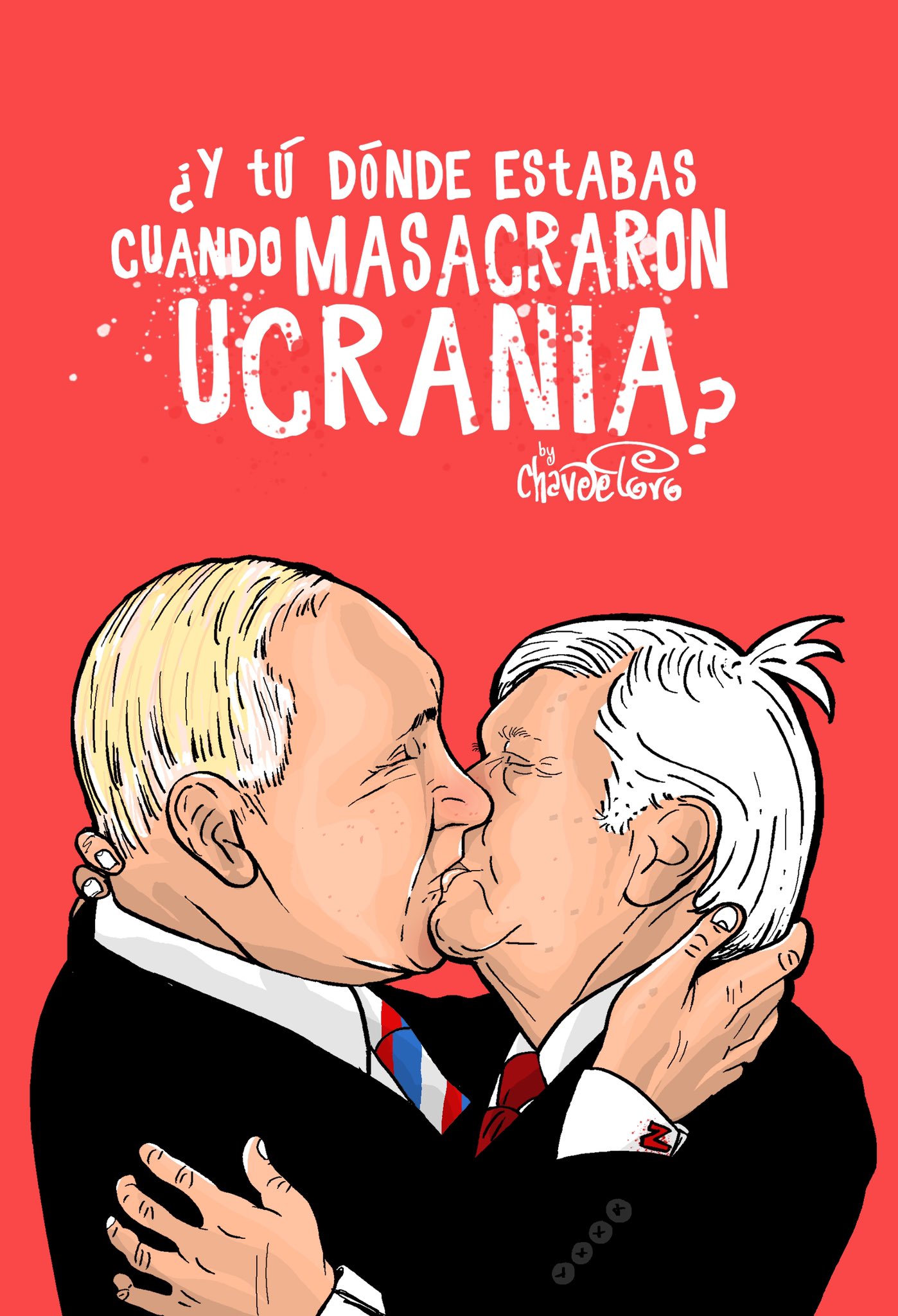 Chavo Del Toro 🖌️ On Twitter Beso Negro Eleconomista Putin