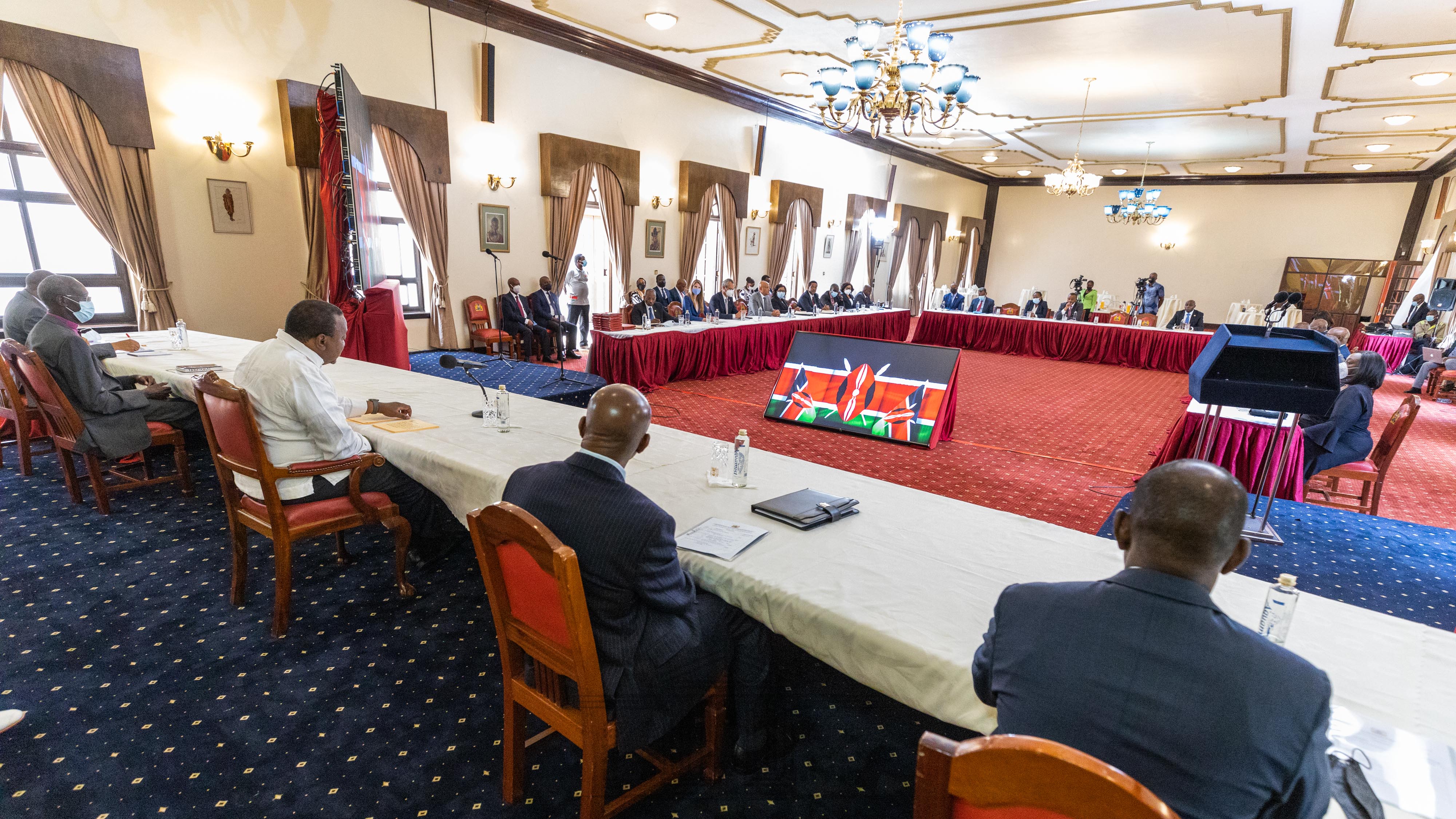 State House Kenya on Twitter: "4/4 President Kenyatta spoke on Monday at State House, Nairobi ...