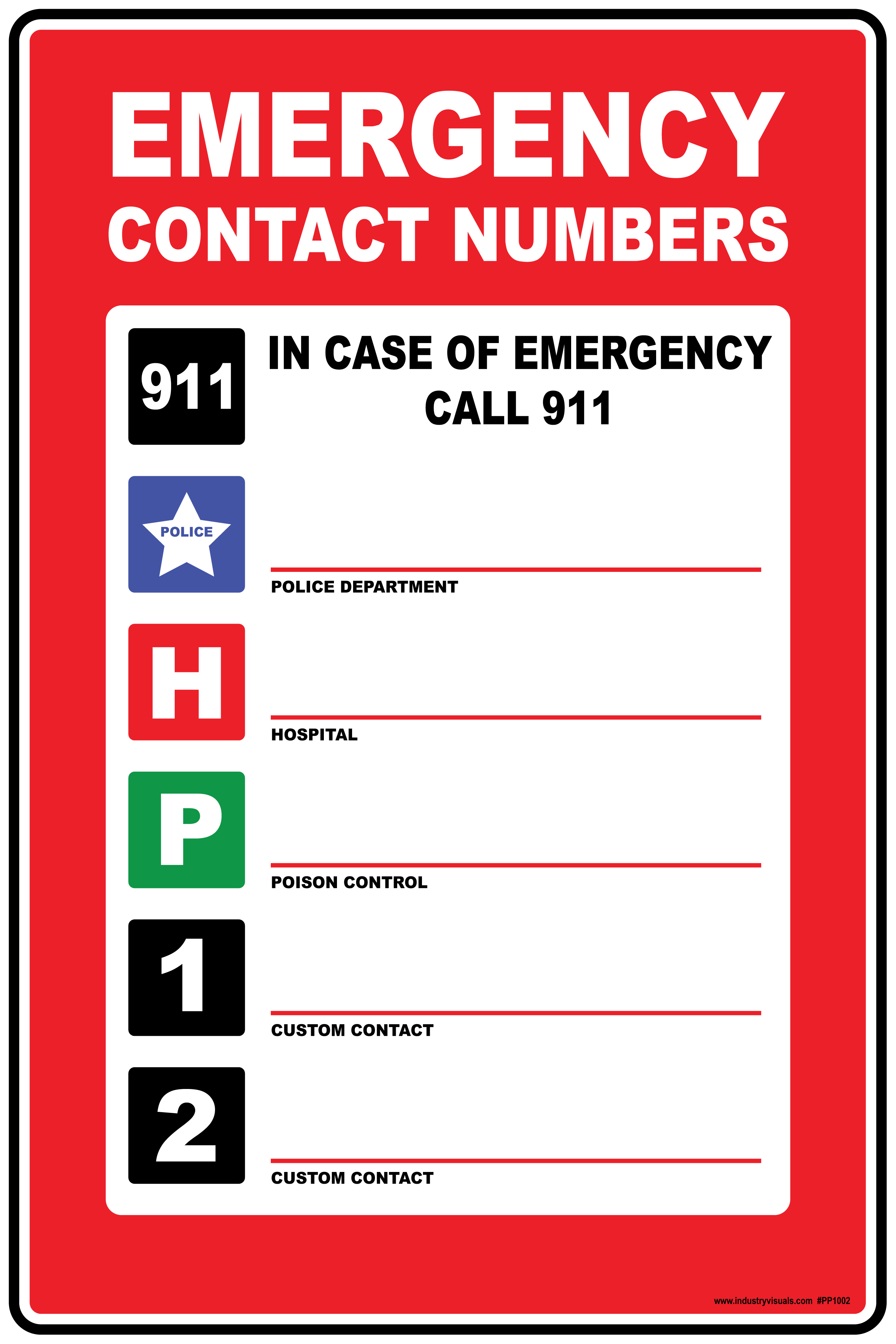 Emergency Phone Numbers List Emergency Phone Numbers List