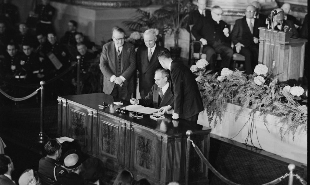 Department of State on Twitter: "On April 4, 1949, Secretary of State ...