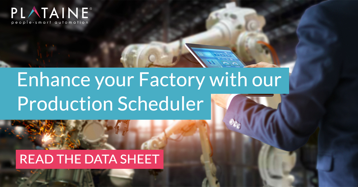 @Plataine_IIoT on Twitter: "A smart factory constantly and automatically gathers information to ...