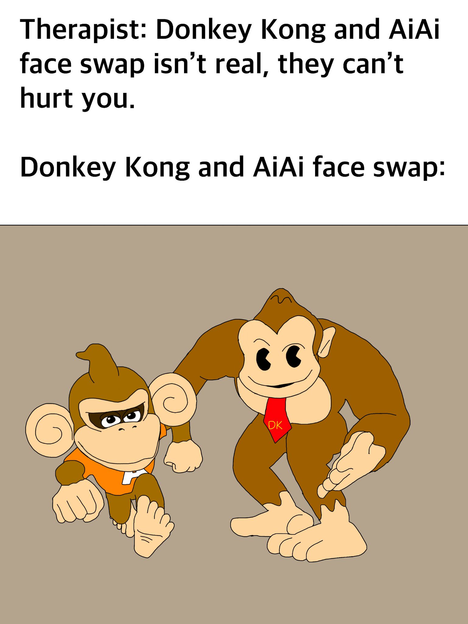 Donkey Kong Face