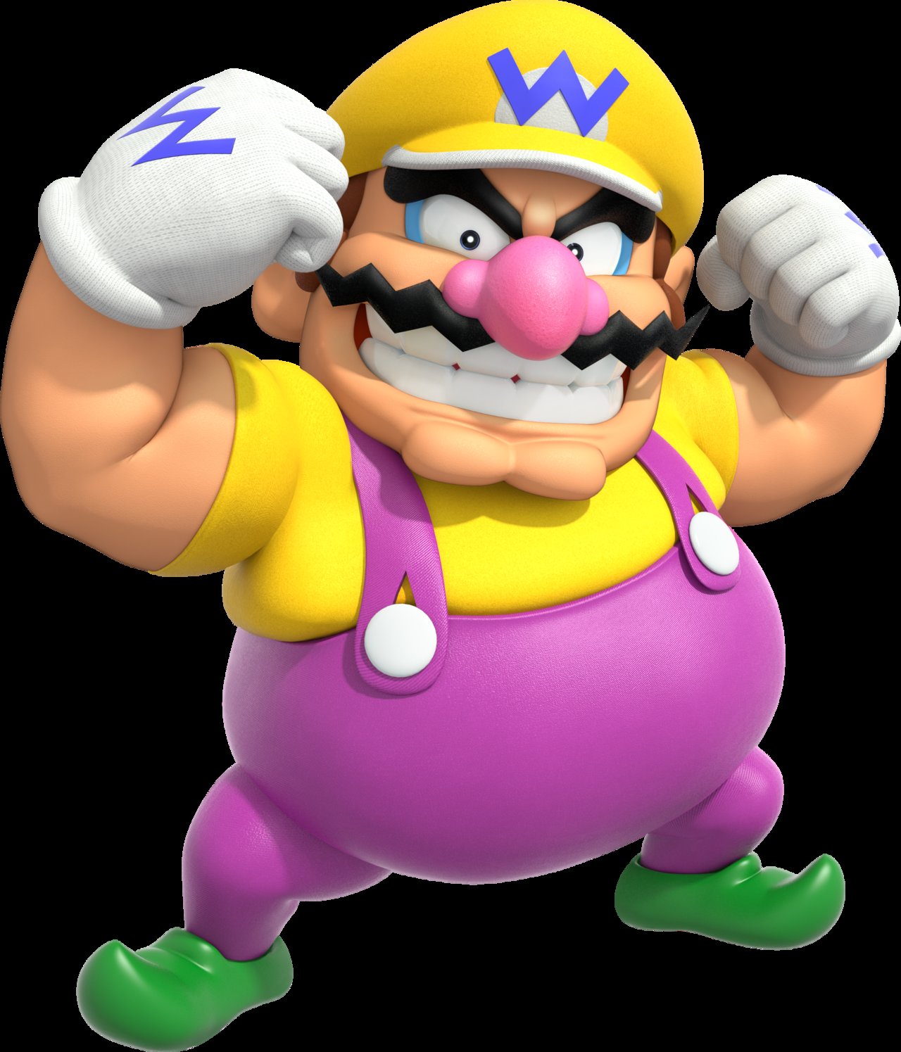 Wario Without Hat