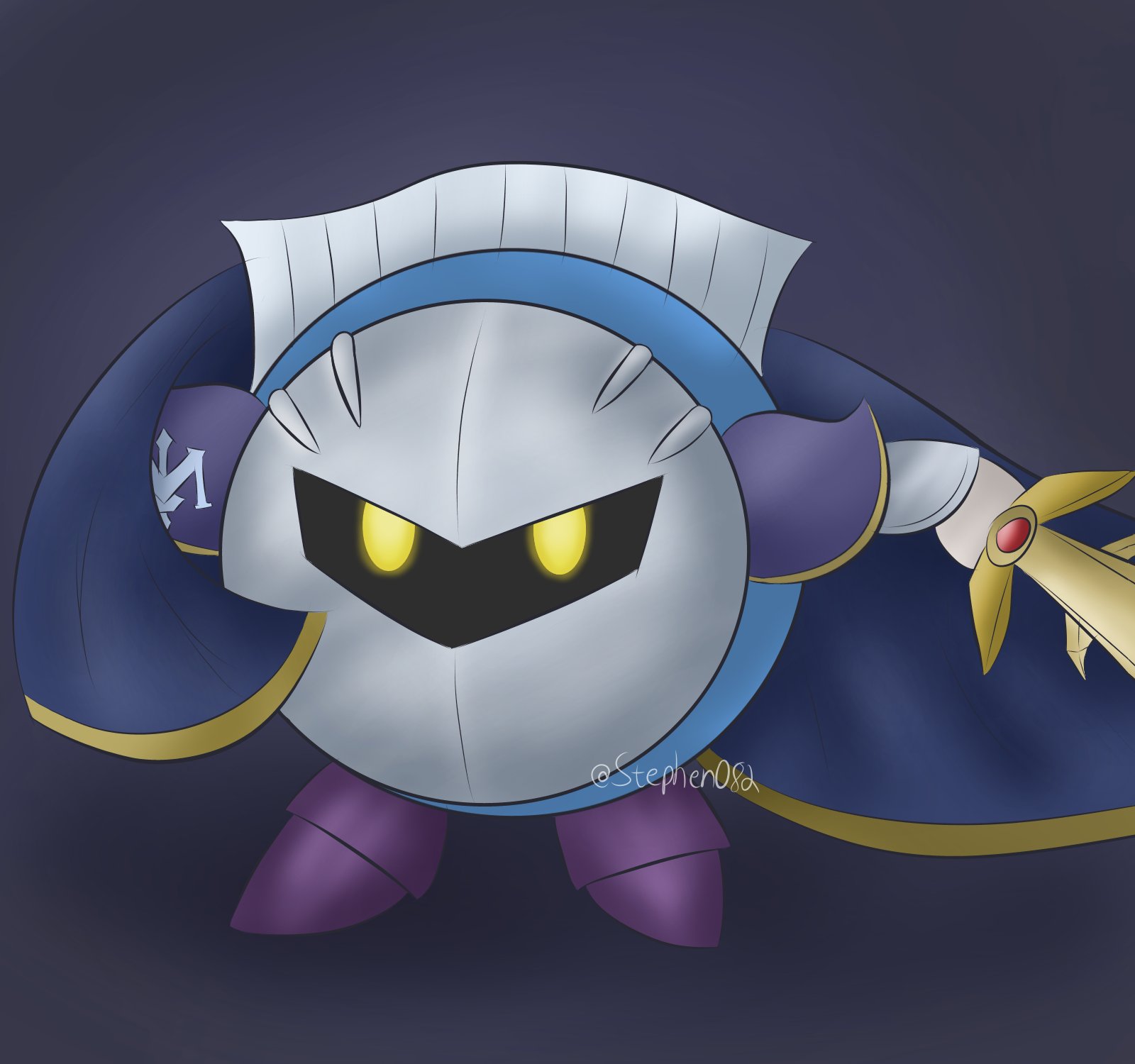Meta Knight And Kirby Wallpaper
