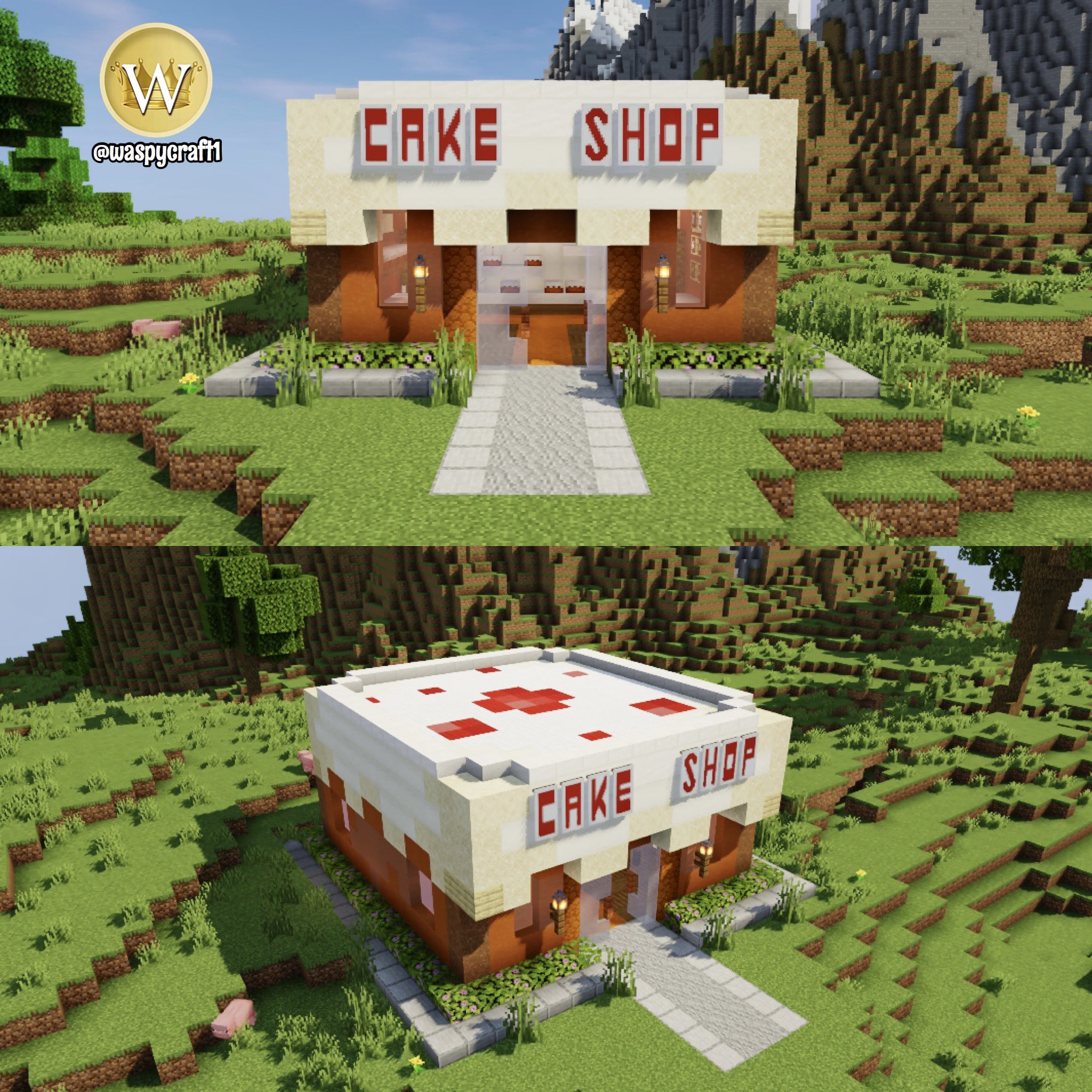 Minecraft Cake House